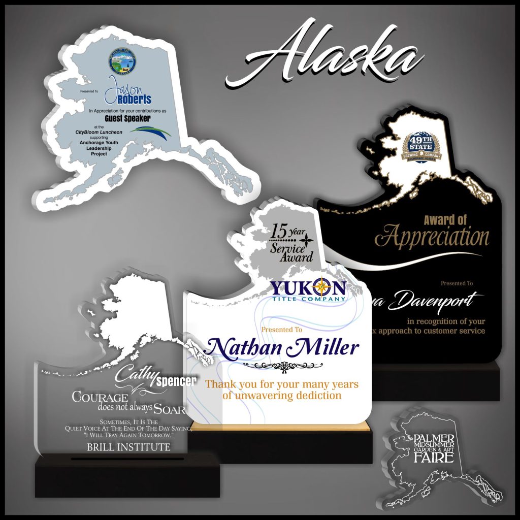 State Awards - State Shaped Awards
